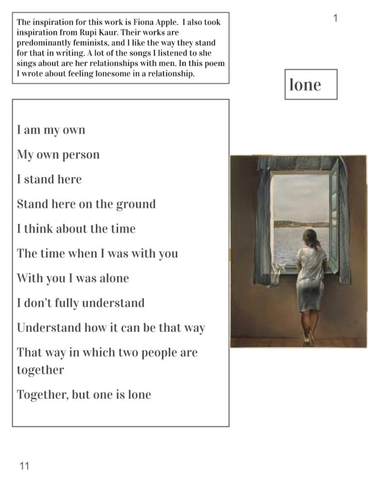 GRIEF Poem: lone, by Mia Woodworth – POETRY FESTIVAL. Submit to site ...